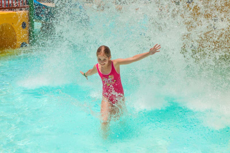 Aquapark 3 stock image. Image of spray, park, enjoy, splash - 34745083