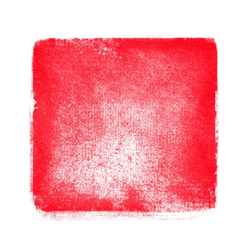 Aquarell Quadrat auf weiß stockbild. Bild von kunst - 216667205