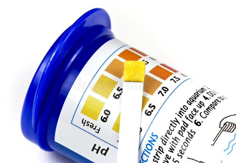 Aquarium pH measuring stock photo. Image of chart, water - 13606880