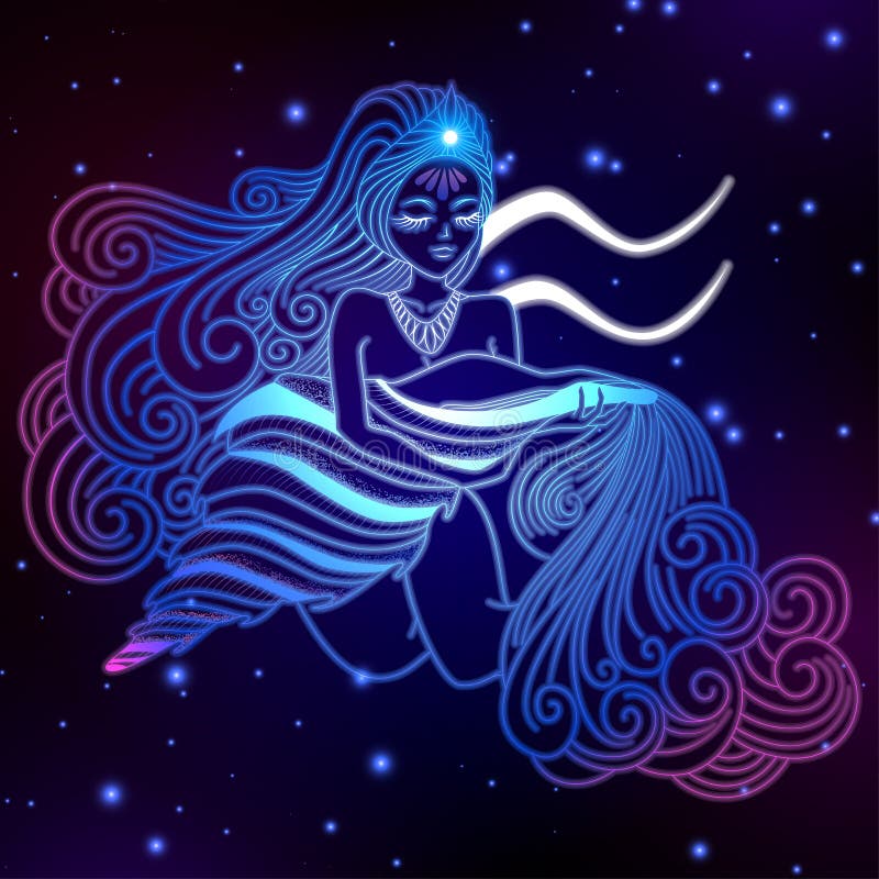 Aquarius Symbol Drawing Stock Illustrations – 3,709 Aquarius Symbol ...