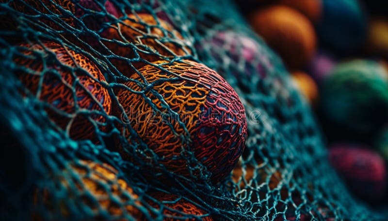 Aquatic Circle of Life Macro Fish Biology Generated by AI Stock Image ...