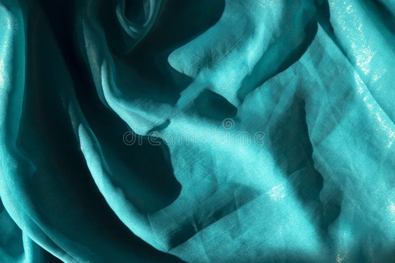 Aquatic Elegance - Turquoise Fabric Textures Stock Photo - Image of ...