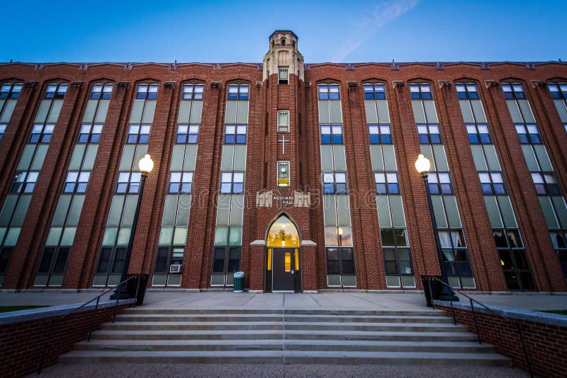 Aquinas Hall, at Providence College, in Providence, Rhode Island Stock ...