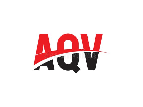 AQV Letter Initial Logo Design Vector Illustration Stock Vector ...
