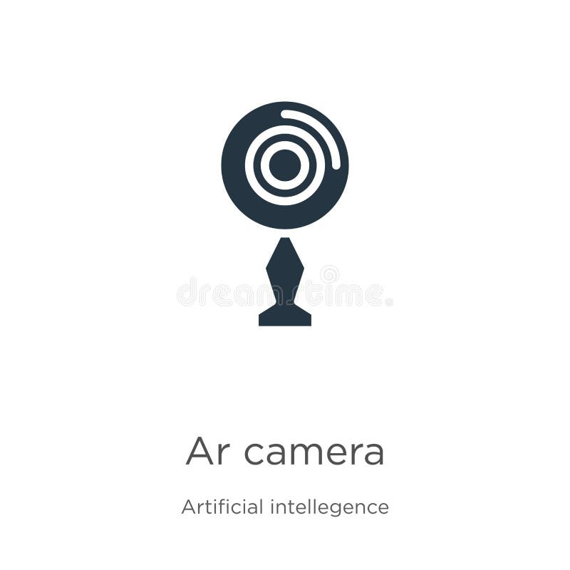 Ar Camera Icon Vector. Trendy Flat Ar Camera Icon from Artificial ...