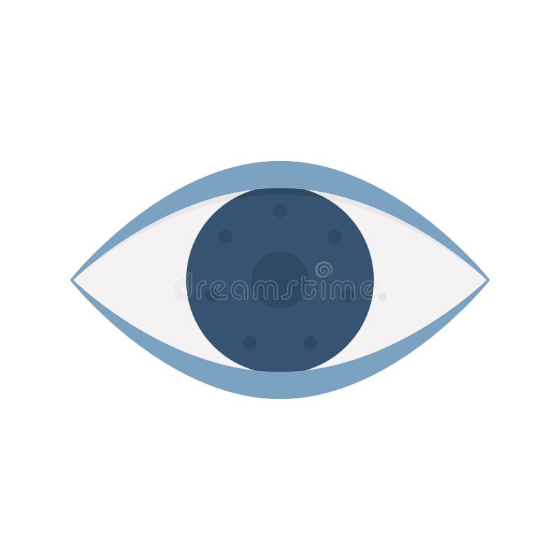 Ar Contact Lenses Flat Inside Vector Icon Which Can Easily Modify or ...