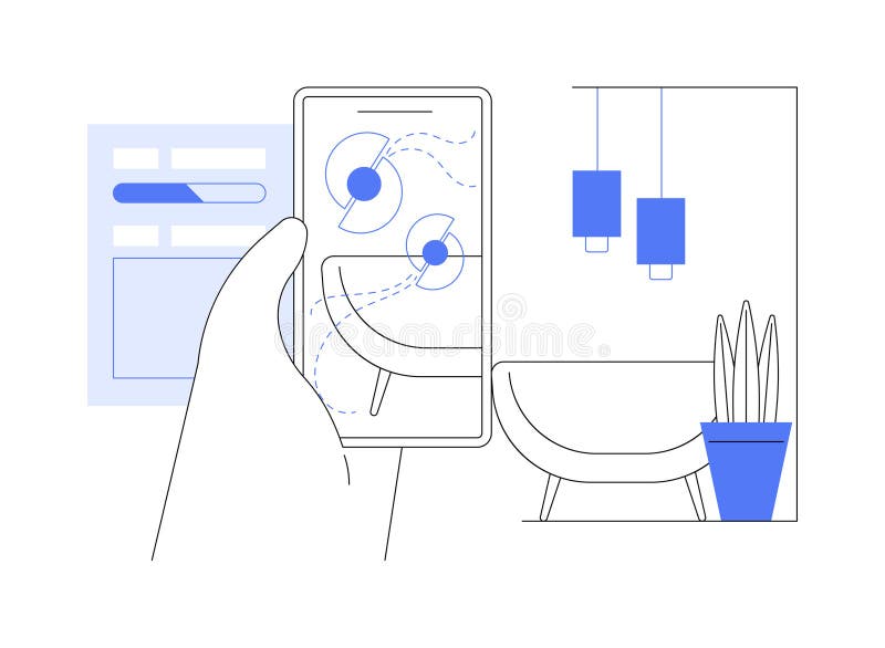 AR in Entertainment Isolated Cartoon Vector Illustrations. Stock Vector ...