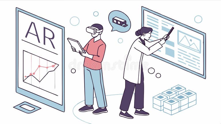 Augmented Reality Themes Stock Illustrations – 4,039 Augmented Reality ...