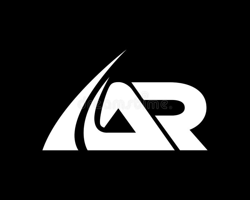 AR Letter Logo Design Vector Icon. Creative and Modern Alphabet ...