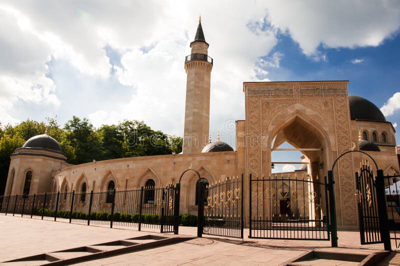 The Ar-Rahma Mosque, Mercy Mosque, Kyiv, Ukraine Stock Photo - Image of ...