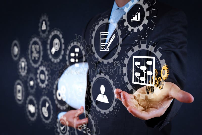 Smart engineer stock image. Image of background, hand - 118326007