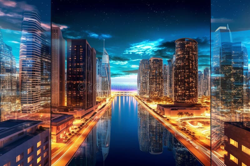 AR and VR Blend Seamlessly in the Metaverse S Virtual City Concept ...