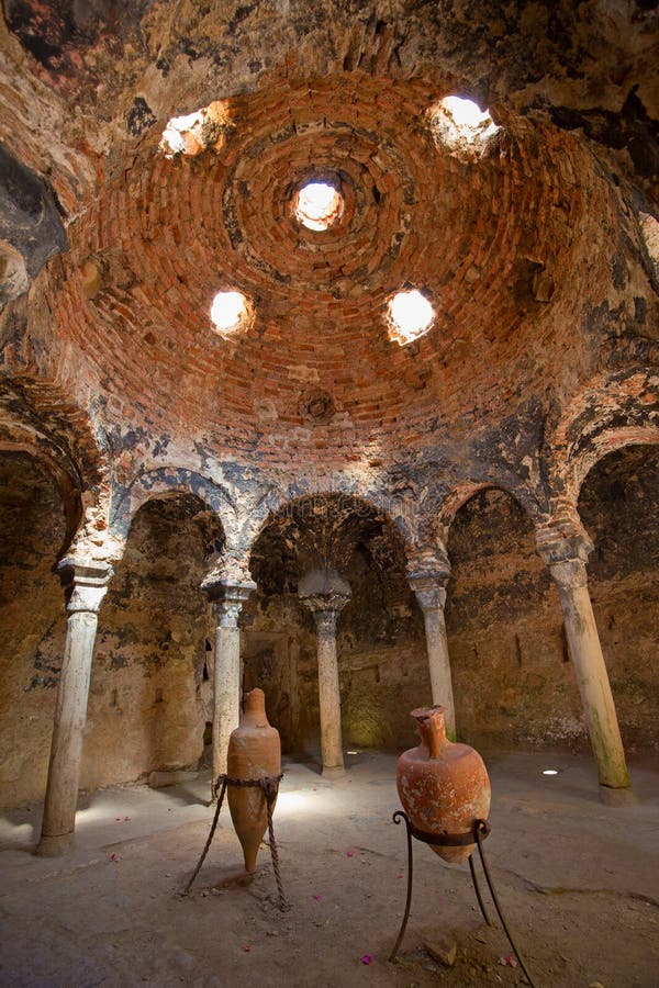 Arab bath stock photo. Image of columns, antique, destination - 99140072