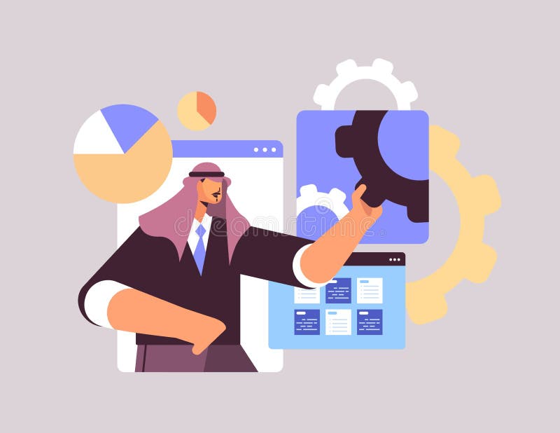 Engineering Arab Cartoon Stock Illustrations – 48 Engineering Arab ...