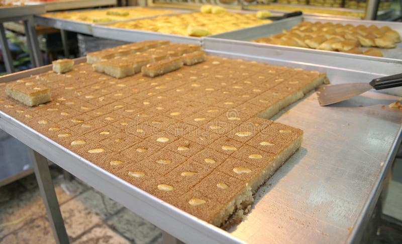 Arab Cakes On Tray Picture. Image: 3331169