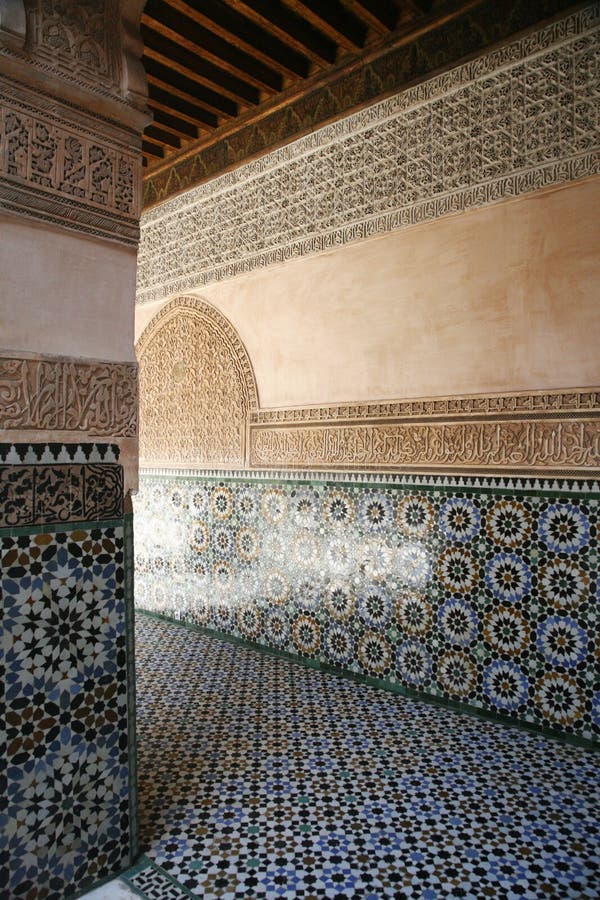 Arab corridor stock image. Image of mussulman, house, passage - 4058355