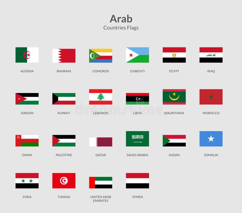 Arab Gulf Flags Stock Illustrations – 154 Arab Gulf Flags Stock ...