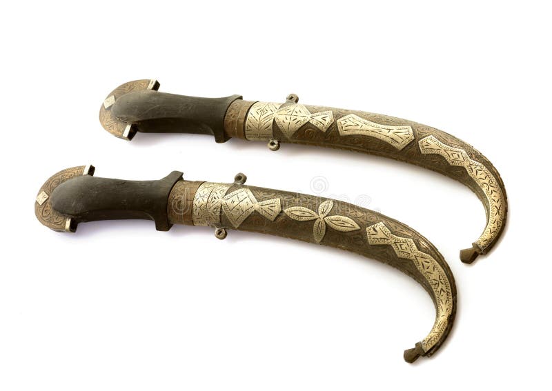 Arab dagger 2 stock photo. Image of syria, oman, muslim - 258430