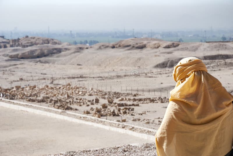 Arab in the desert stock image. Image of dhabi, persian - 65219037