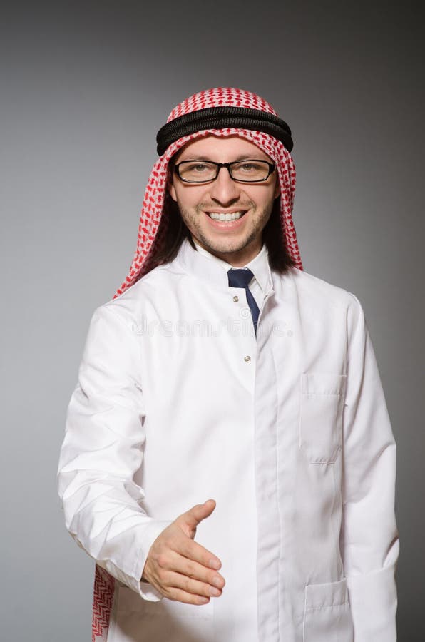 Arab doctor stock photo. Image of mature, physician, arab - 41121798
