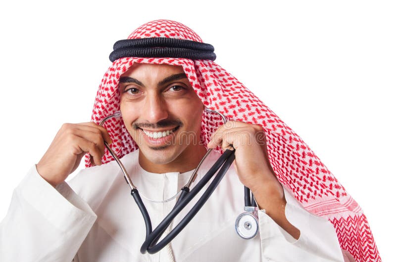 Arab doctor surgeon stock image. Image of arabia, saudi - 21237783