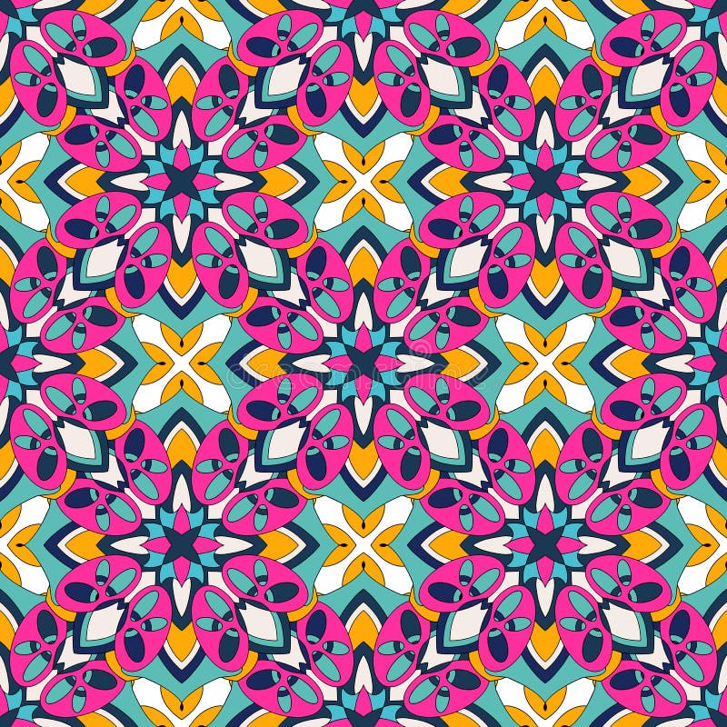 Arab Islamic Pattern, Outline Hand Drawn Style Stock Vector ...