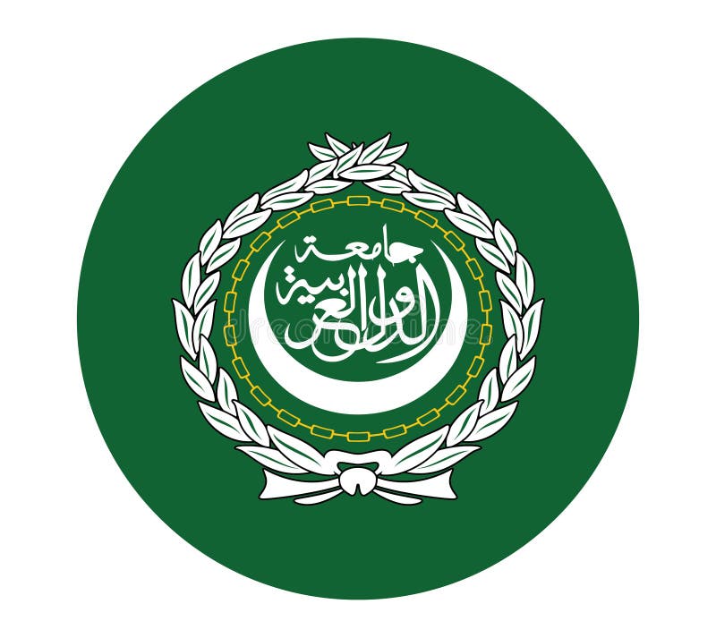 Arab League Flag, Official Colors and Proportion Correctly. Arab League ...