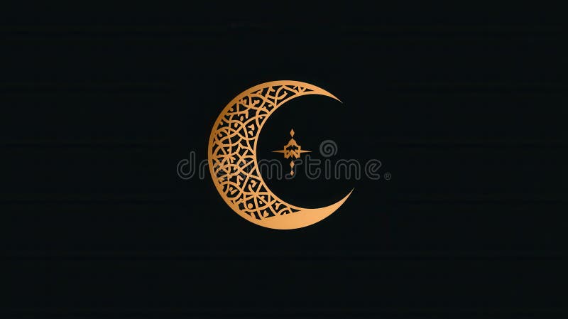 Arab Logo Featuring a Stylized Half-moon Design, Incorporating ...