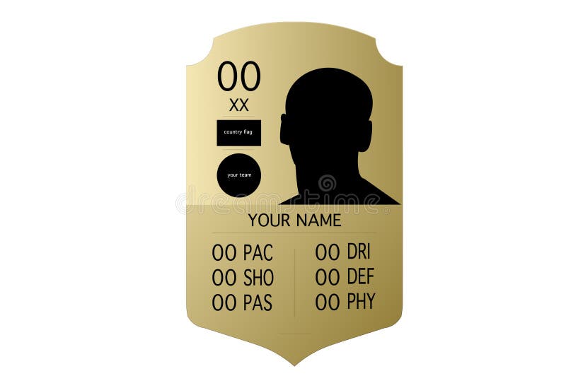 Fifa football player card editorial stock photo. Illustration of fifa ...