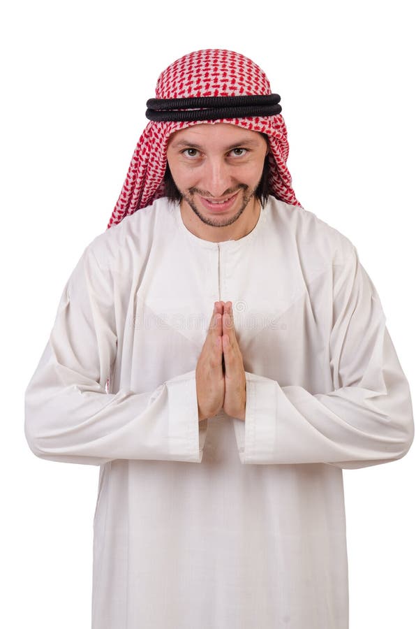 Arab man in diversity stock image. Image of praying, religion - 41115691