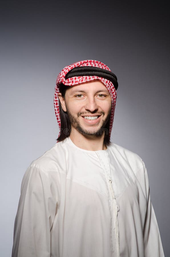 Arab man in diversity stock image. Image of male, handsome - 41917351