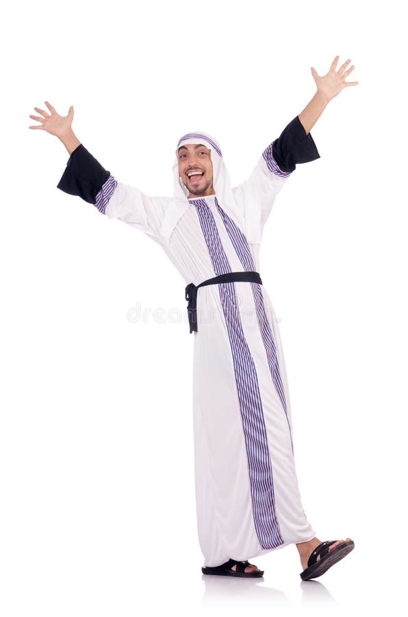 Arab man stock photo. Image of islamic, dancing, arabian - 30095268