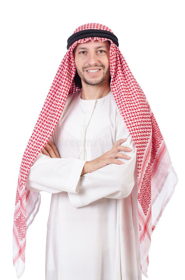 Arab man stock image. Image of islam, religion, isolated - 39886847