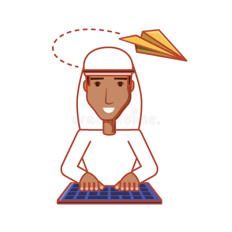 Arab Man Paper Stock Illustrations – 465 Arab Man Paper Stock ...