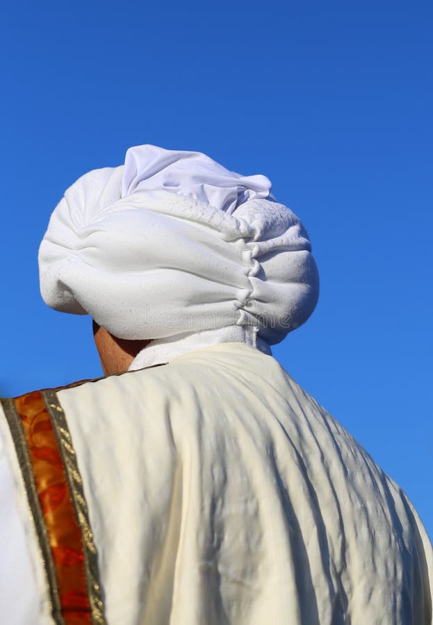 Middle Eastern Man With Turban Stock Image - Image of front, face: 11159997