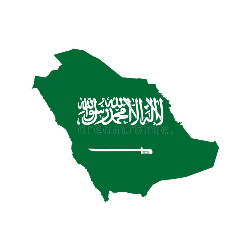 Arab map flag stock vector. Illustration of continent - 187547653