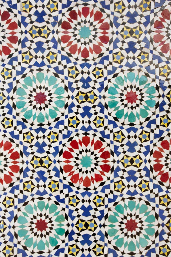 Arab mosaic stock image. Image of mosaic, museum, indoors - 4606441