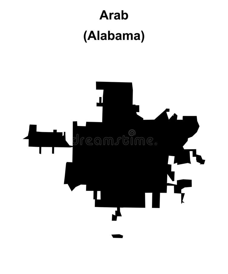 Arab outline map stock illustration. Illustration of boundaries - 385899851