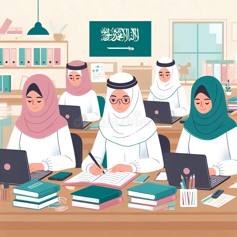 Saudi Student Stock Illustrations – 755 Saudi Student Stock ...