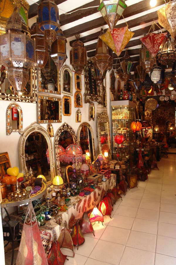 Souvenirs Shops at the Souk. Egypt Editorial Photography - Image of ...