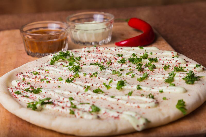 Arab tortilla bread stock image. Image of closeup, baklawa - 52720649