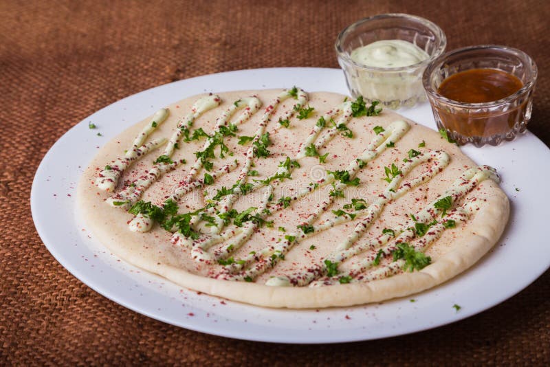 Arab tortilla bread stock image. Image of dessert, cafe - 52720667