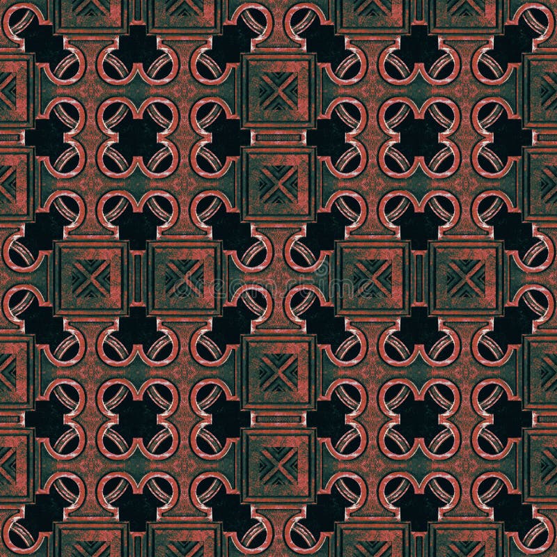 Arabeskenmuster Hintergrund Stockbild - Bild von arabeske, fraktal ...