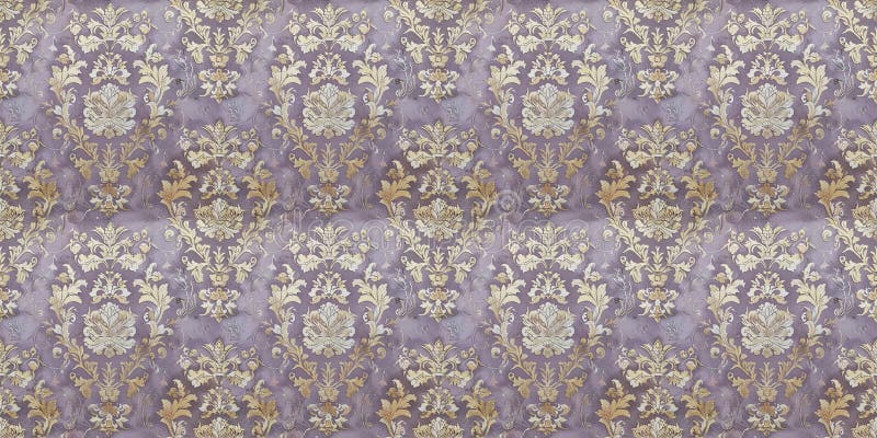 Arabesque Baroque Elements, Abstract Wallpaper Grunge, Vector Seamless ...