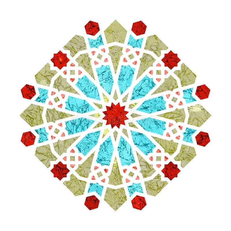 Arabesque Isolated on White Stock Vector - Illustration of artwork ...