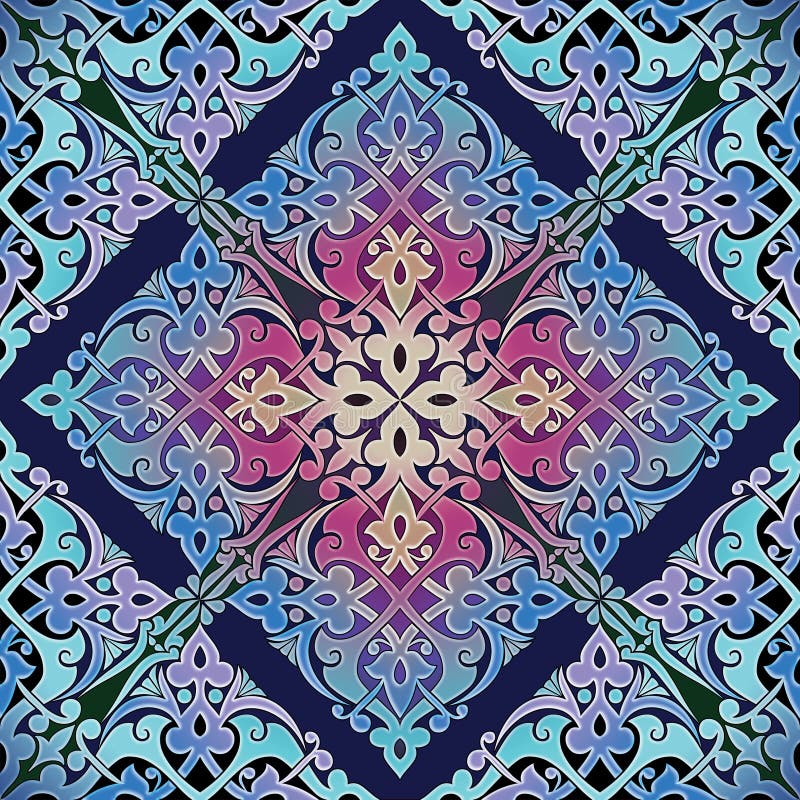 Arabesque Pattern Design for Seamless Tiling, Best for Any Tiling Areas ...
