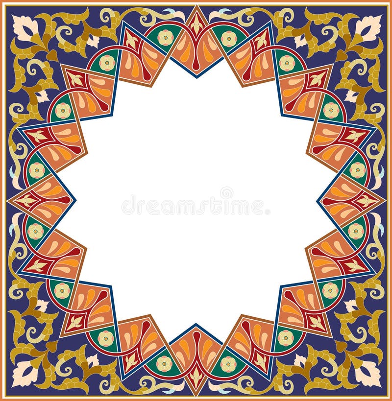 Arabesque Pattern stock vector. Illustration of arabic - 25224639