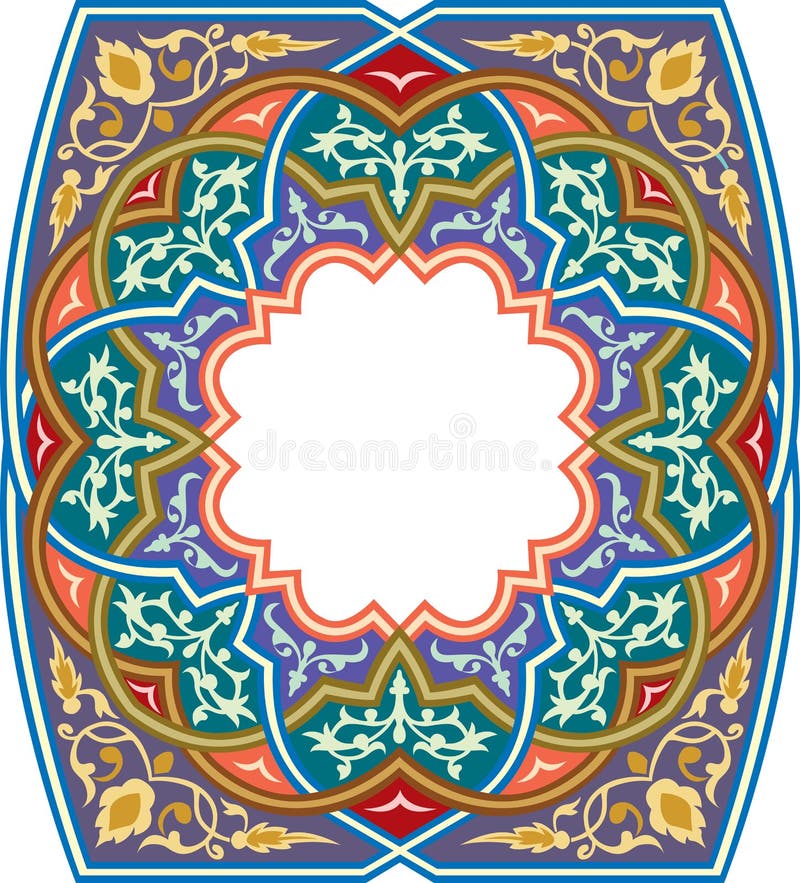 Arabesque pattern stock vector. Illustration of calligraphy - 39160322