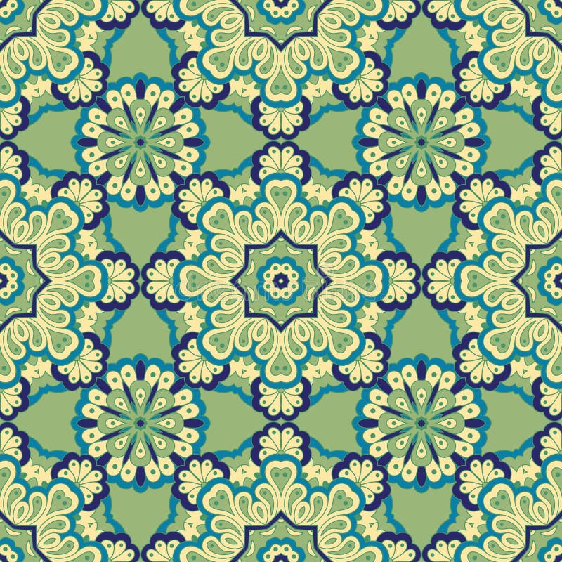 Arabesque Seamless Pattern. Stock Vector - Image: 42405128