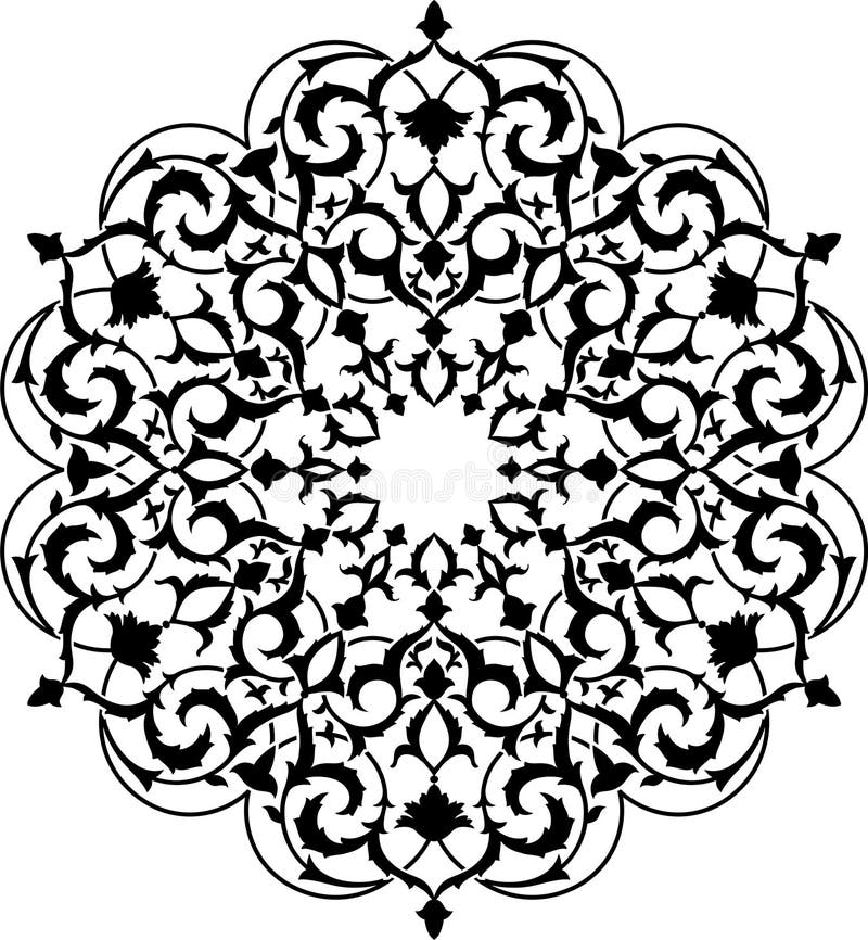 Arabesque stock vector. Illustration of arabesque, decorative - 48363904